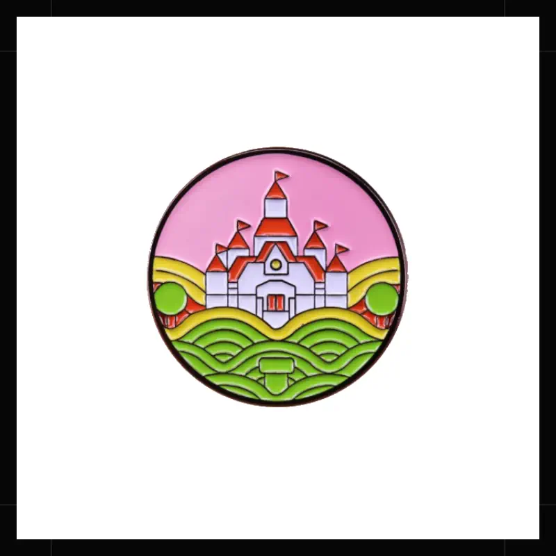 Pin Metálico - Castillo Champiñon