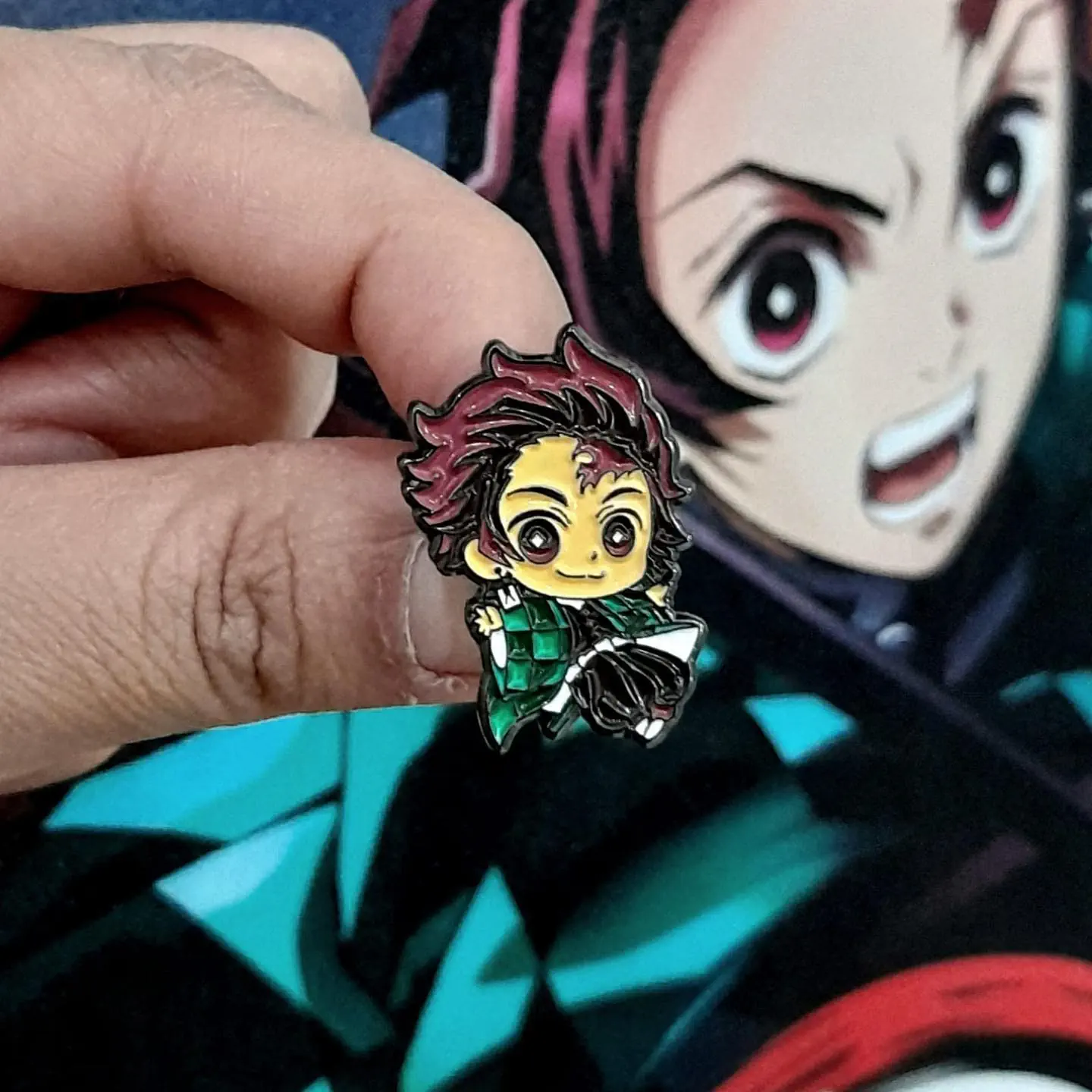 Pin Metálico Demon Slayer Tanjiro