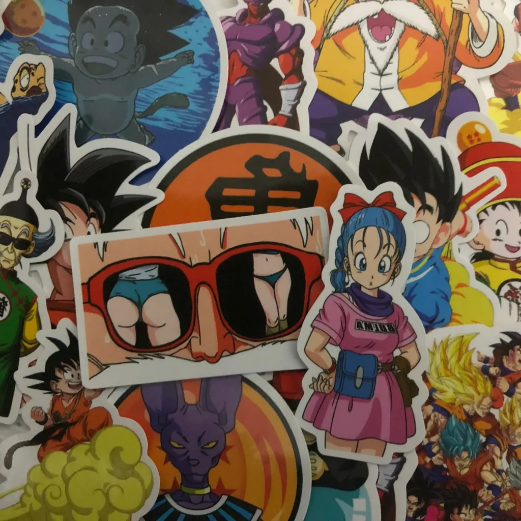 Pin Metálico - Stickers Pack Dragon Ball