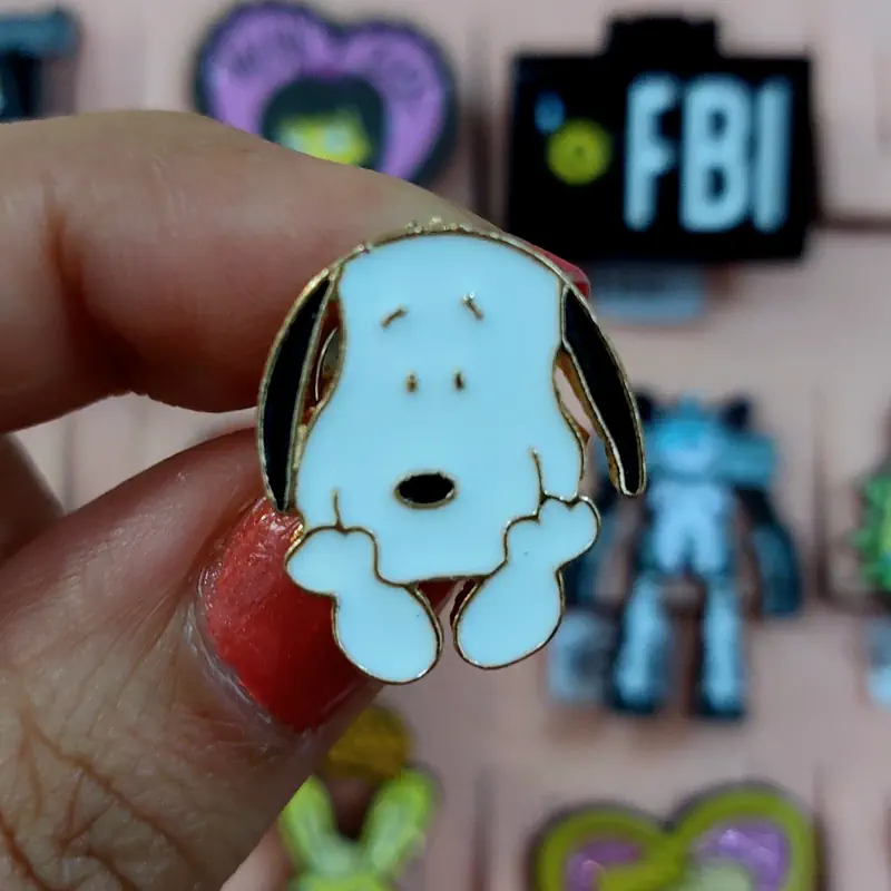 Pin Metálico Snoopy - Caricaturas