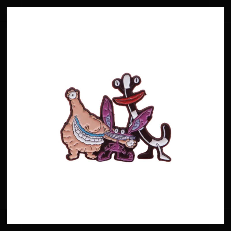 Pin Metálico - Real Monsters Pin