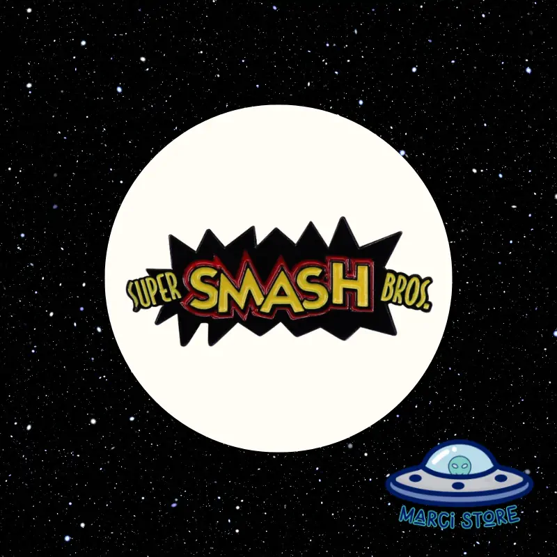 Pin Metálico - Super Smash Bros Pin