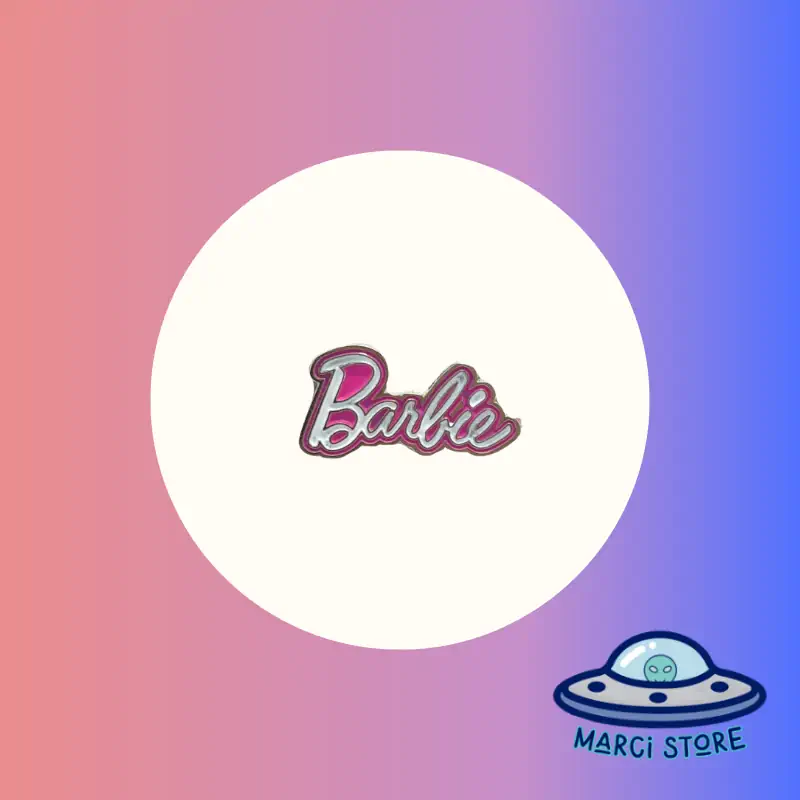 Pin metálico Barbie Logo