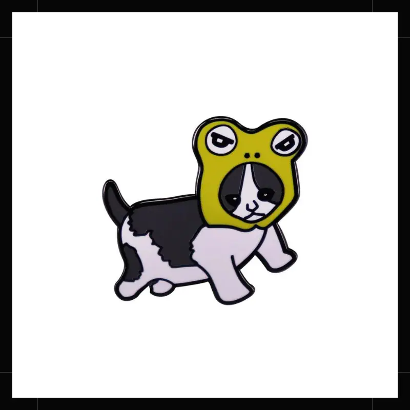 Pin Metálico - Cat-Frog Pin